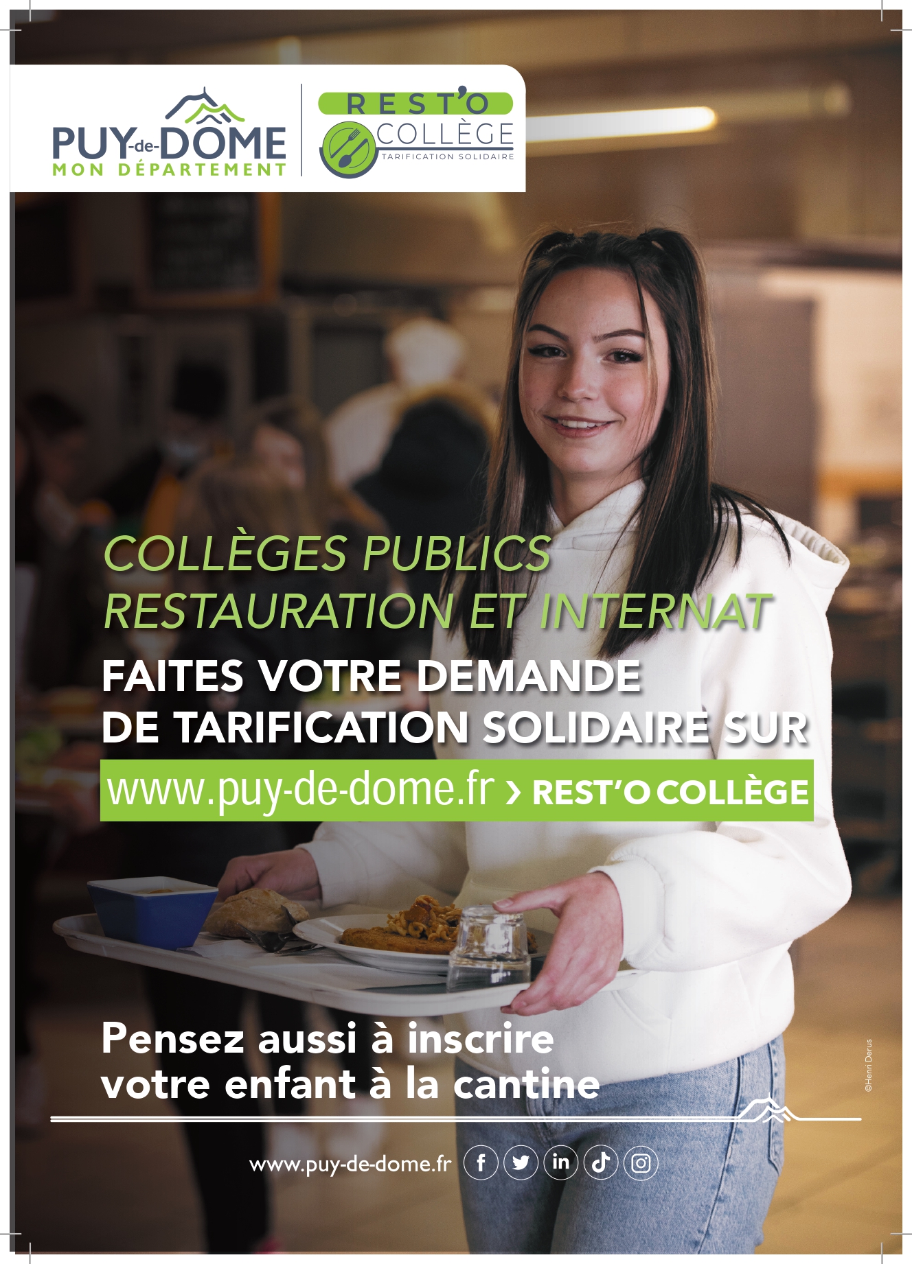 Rest'o Collège tarification solidaire | Ville de Saint-Myon dans le Puy ...